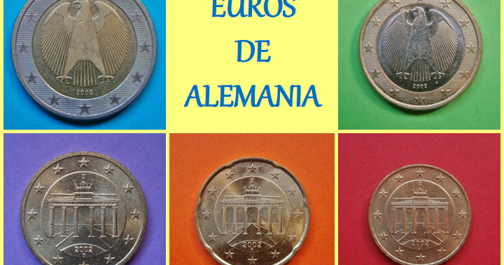 Monedas y Mundo: Euros de Alemania