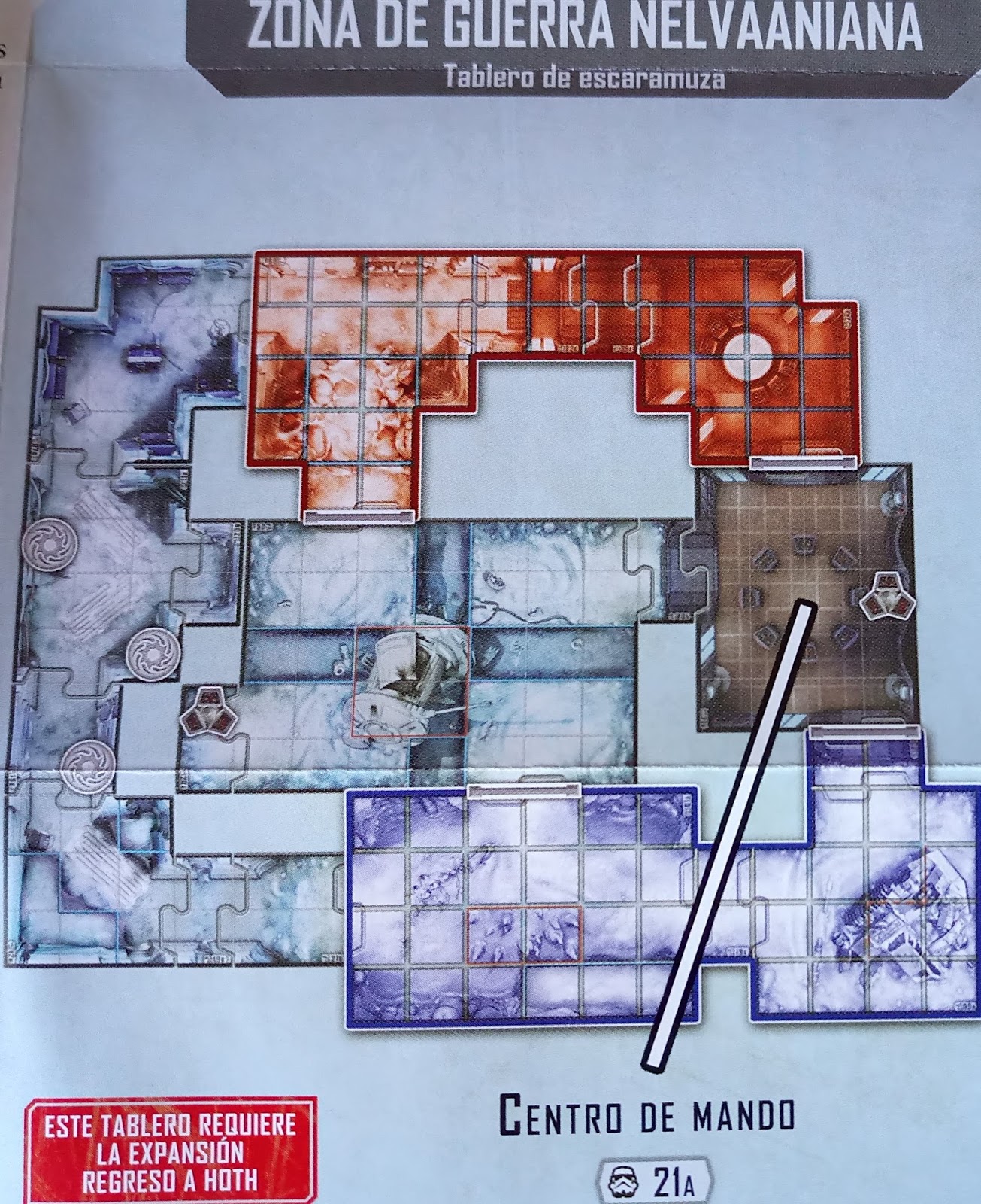 Imperial Assault España: Mapas: Zona de guerra nelvaaniana