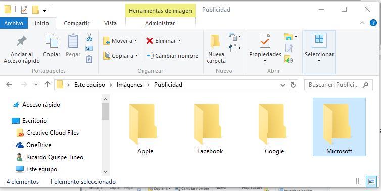 MusuxIdeas: Archivos y carpetas - Windows 10