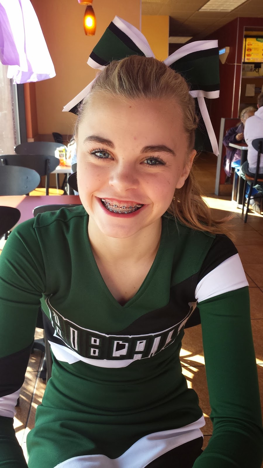 Shirley Bunch: 8th grade Cheer Comp