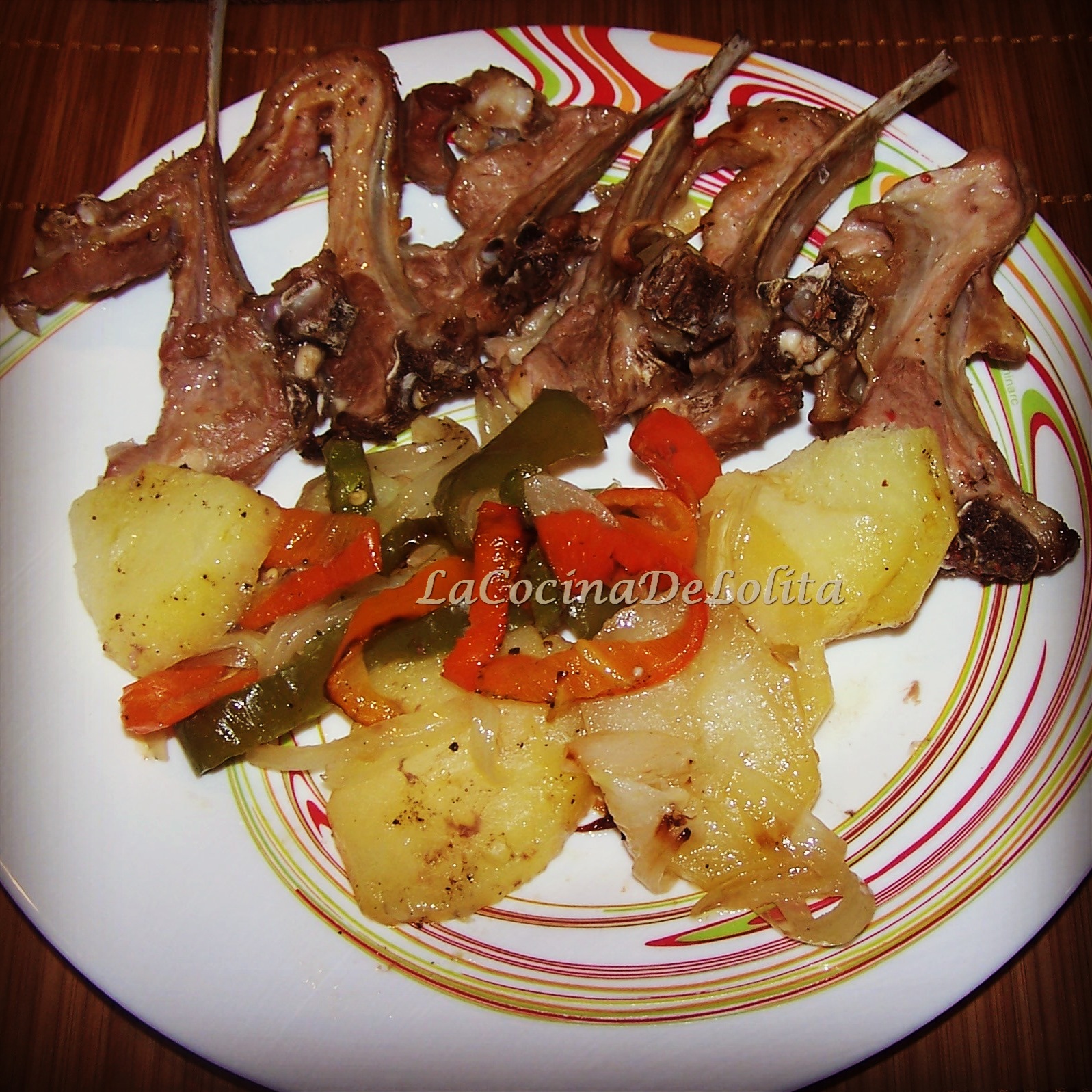 Chuletas de cordero al horno | La Cocina de Lolita