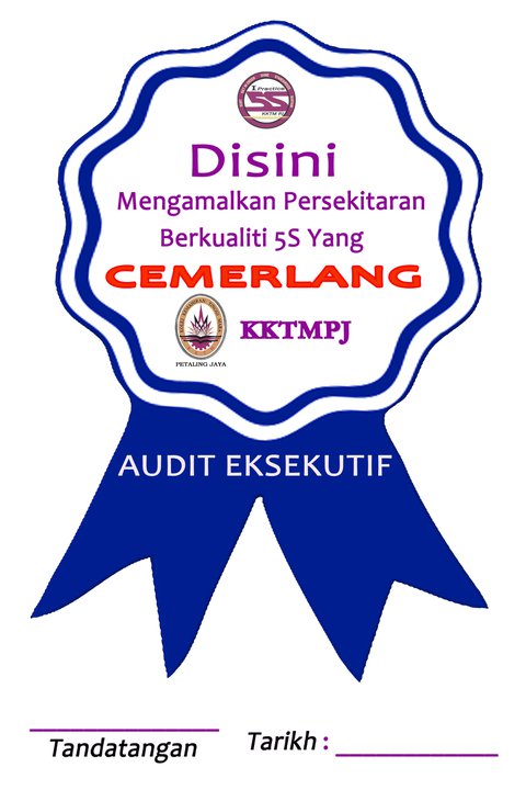 Amalan 5S KKTM Petaling Jaya