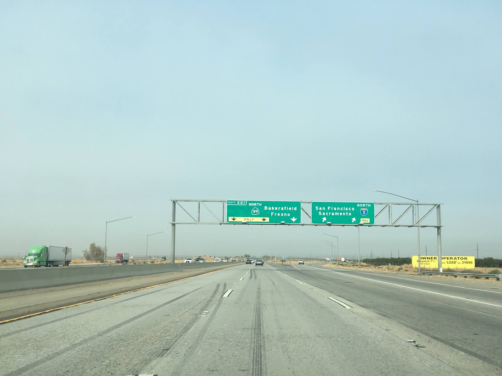 California State Route 99/Old US Route 99 Freeway Part 1; Interstate 5 ...