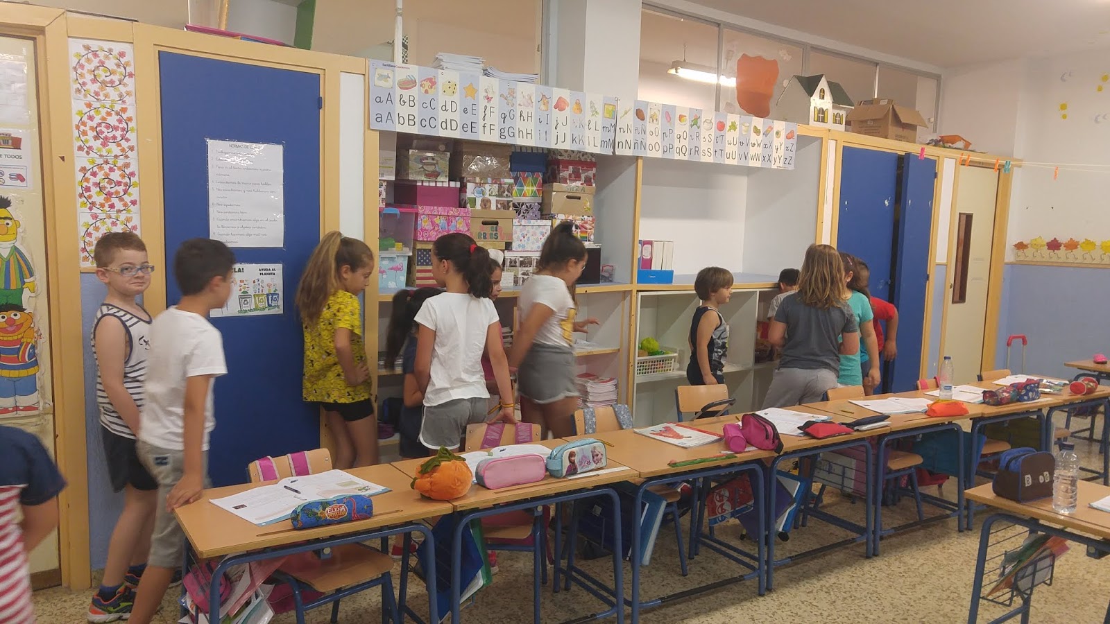 Relatos de aula: Visitamos las clases de Primaria