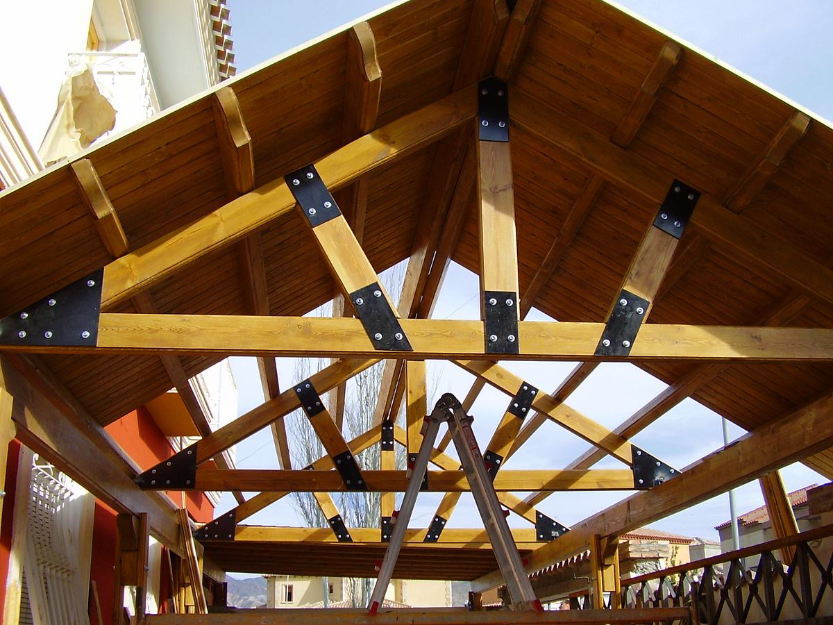 Techos De Madera Rusticos Para Jardin - Idea Sala De Estar