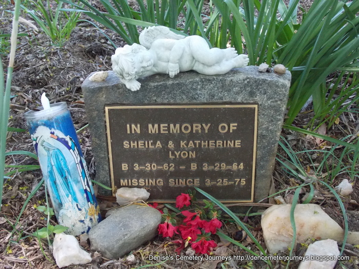 Denise's Cemetery Journeys: Sheila and Katherine Lyon