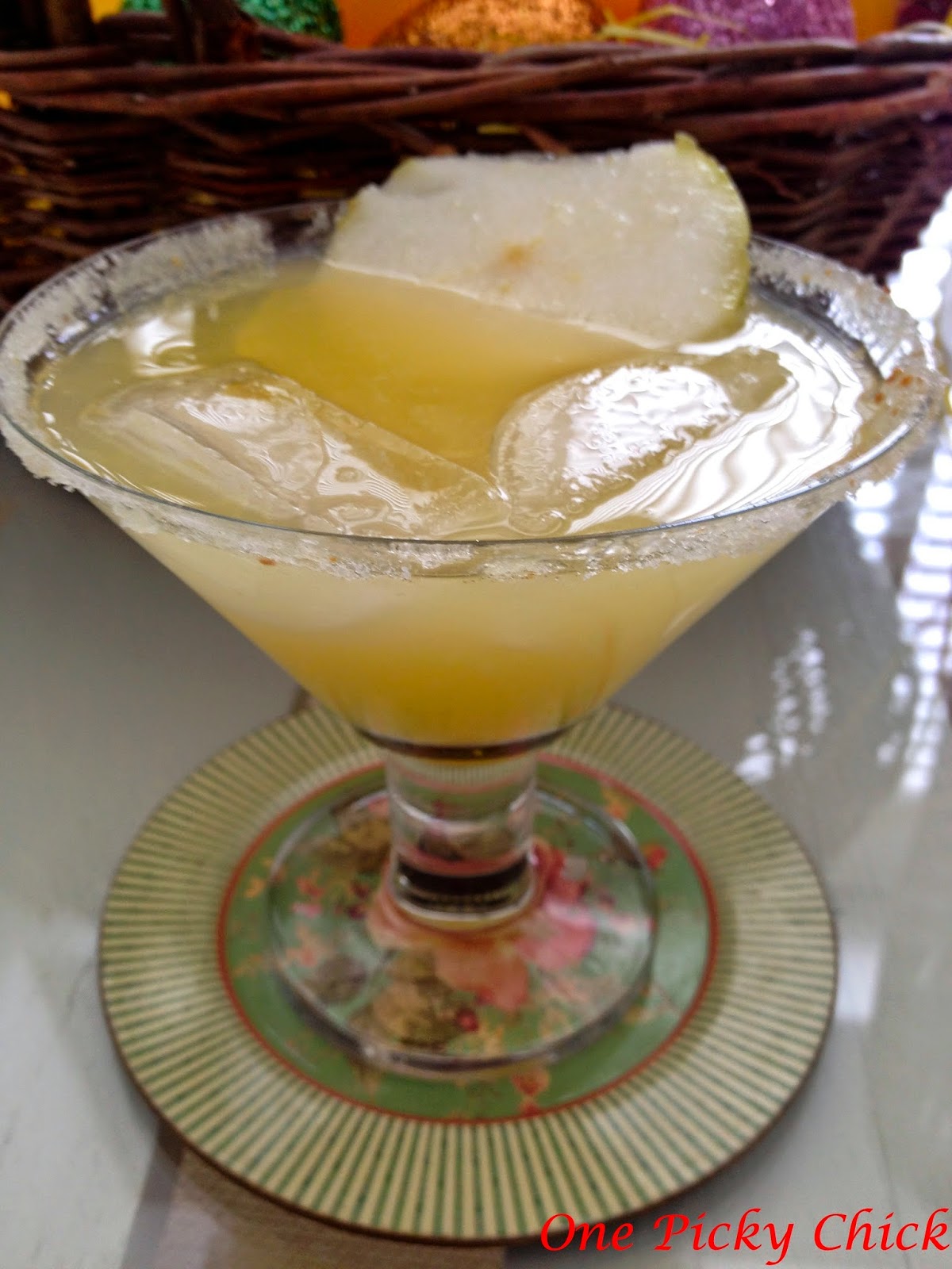 The Pear-tini | One Picky Chick