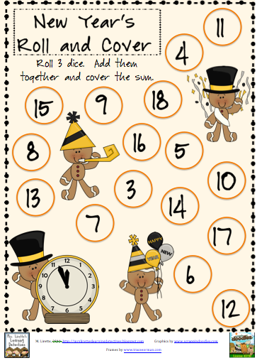 The First Grade Dream: Happy New Year....in my classroom