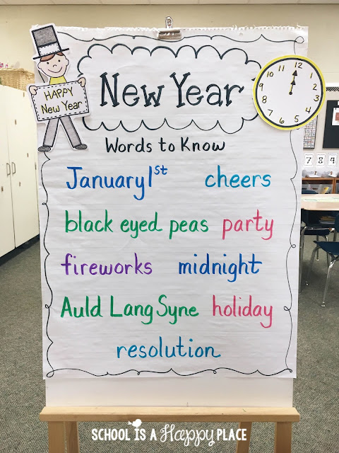 School Is a Happy Place: Ringing In the New Year, Classroom Style