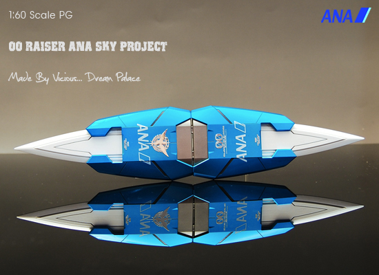 PG 1/60 00 Raiser ANA Skyline project - Painted Build