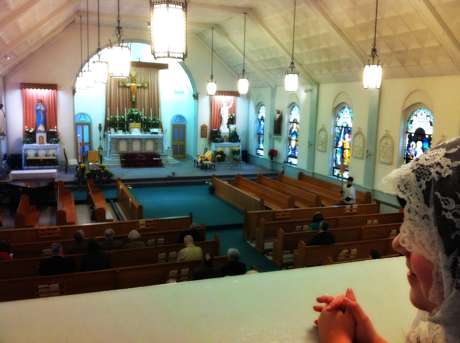 Sunday Silence - Family & Latin Mass Easter Photos - Totus Tuus Family ...