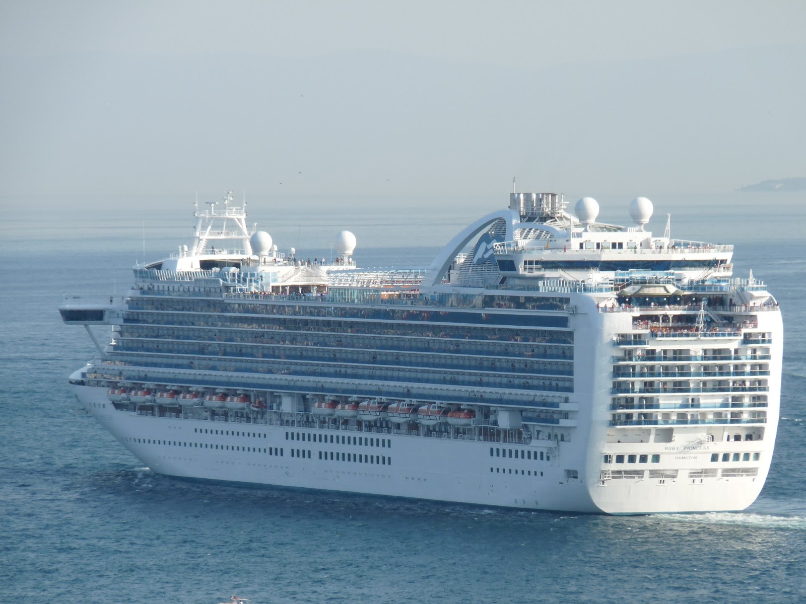 Cruise Ships on the Bosphorus