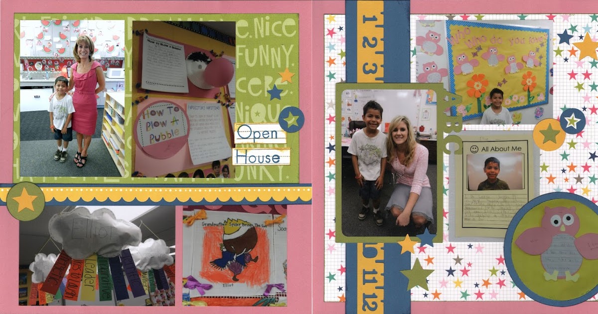 Even More Scrapping!: 1st Grade Open House