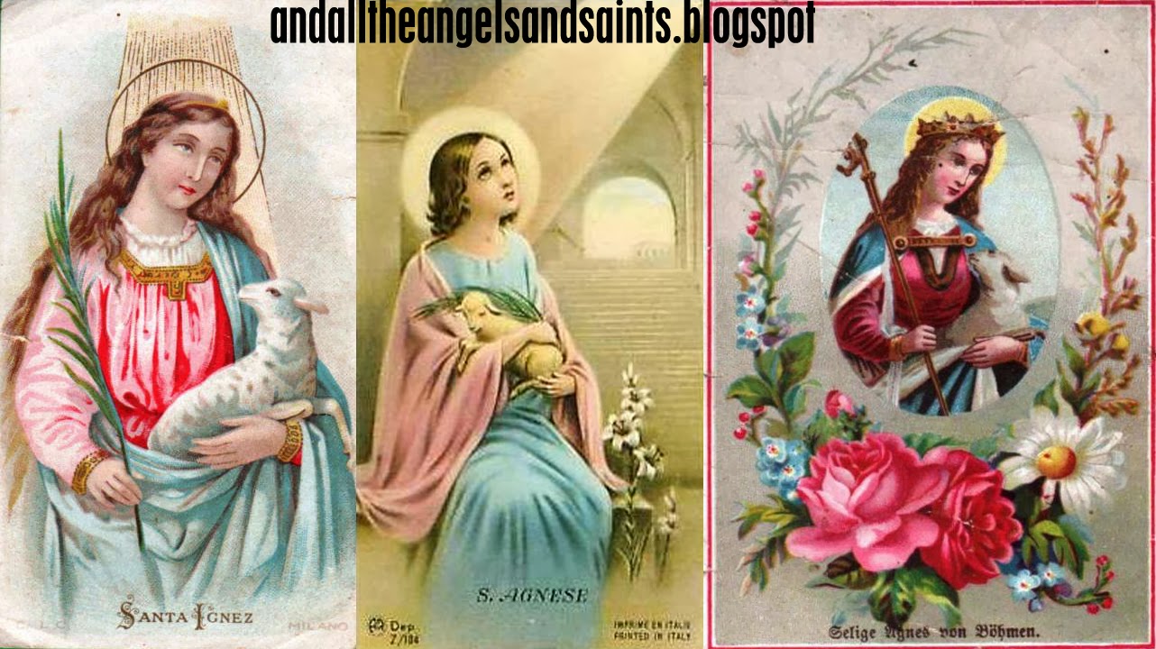AND ALL THE ANGELS AND SAINTS: 187. STA. INES: From A Virgin Most Pure ...