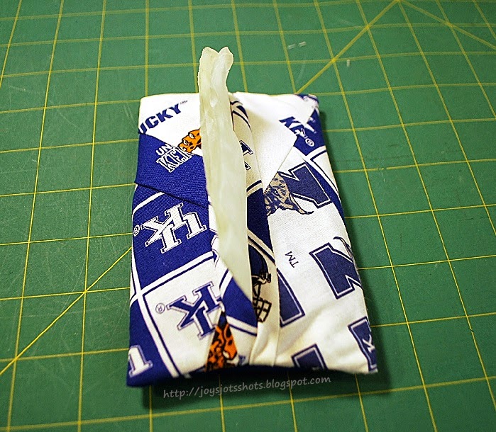Joy's Jots, Shots & Whatnots: Folding Tissue for Small Tissue Holders