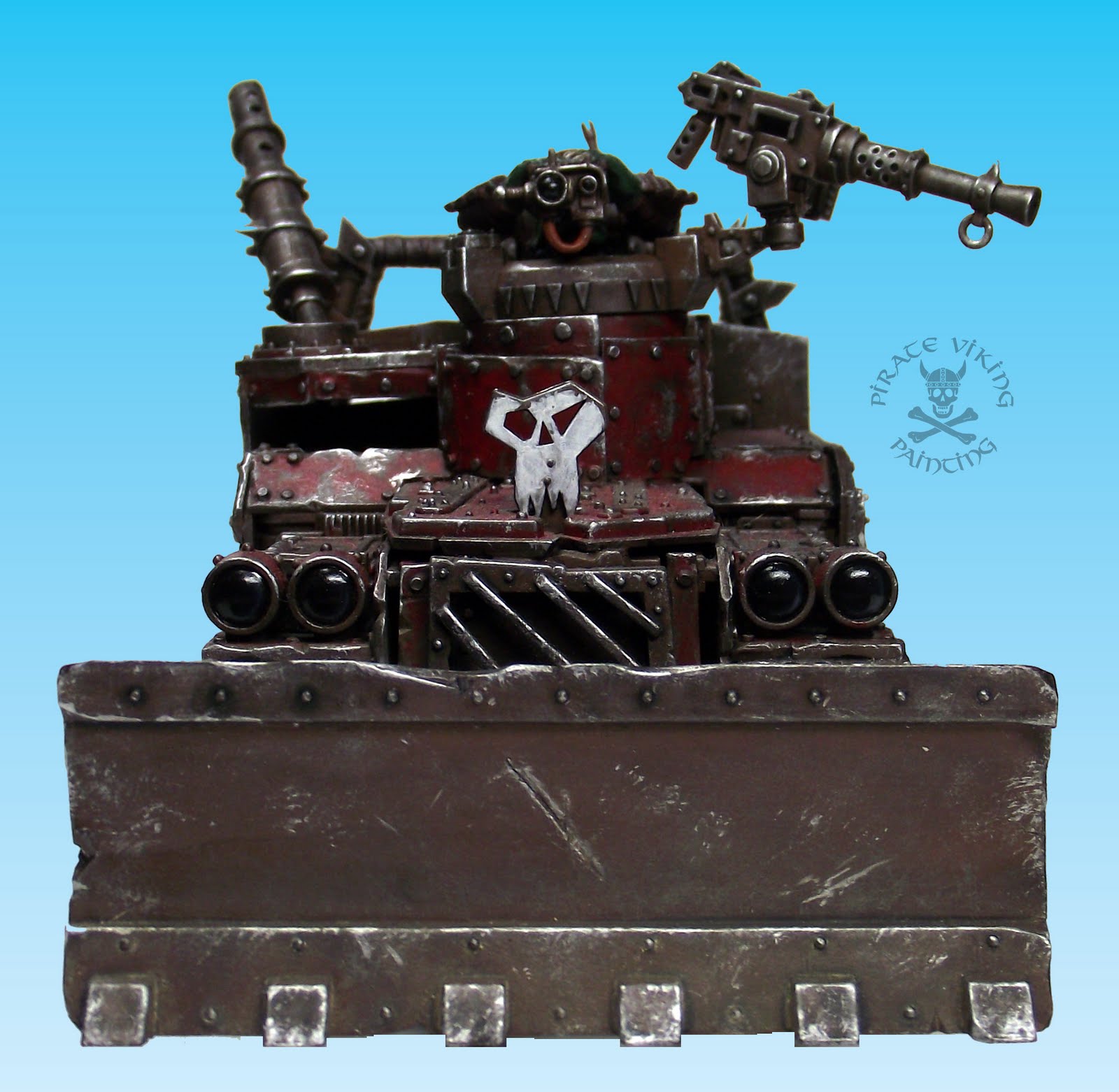 Pirate Viking Painting: More Kustom Ork Vehicles! (FoPVP)