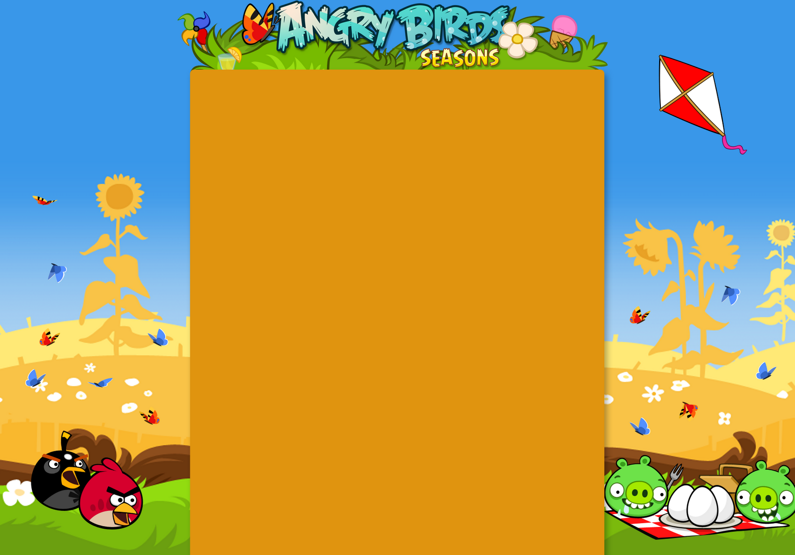 Coretan Rissa: Tema Power Point - Angry Bird