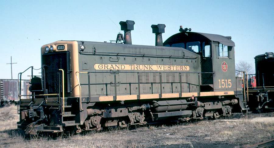 Eddie's Rail Fan Page: Grand Trunk Western Railroad EMD SW 1200 yard ...
