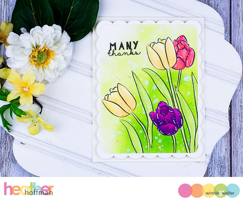 winnie & walter blog: April Color Combo with Heather H. (Challenge)