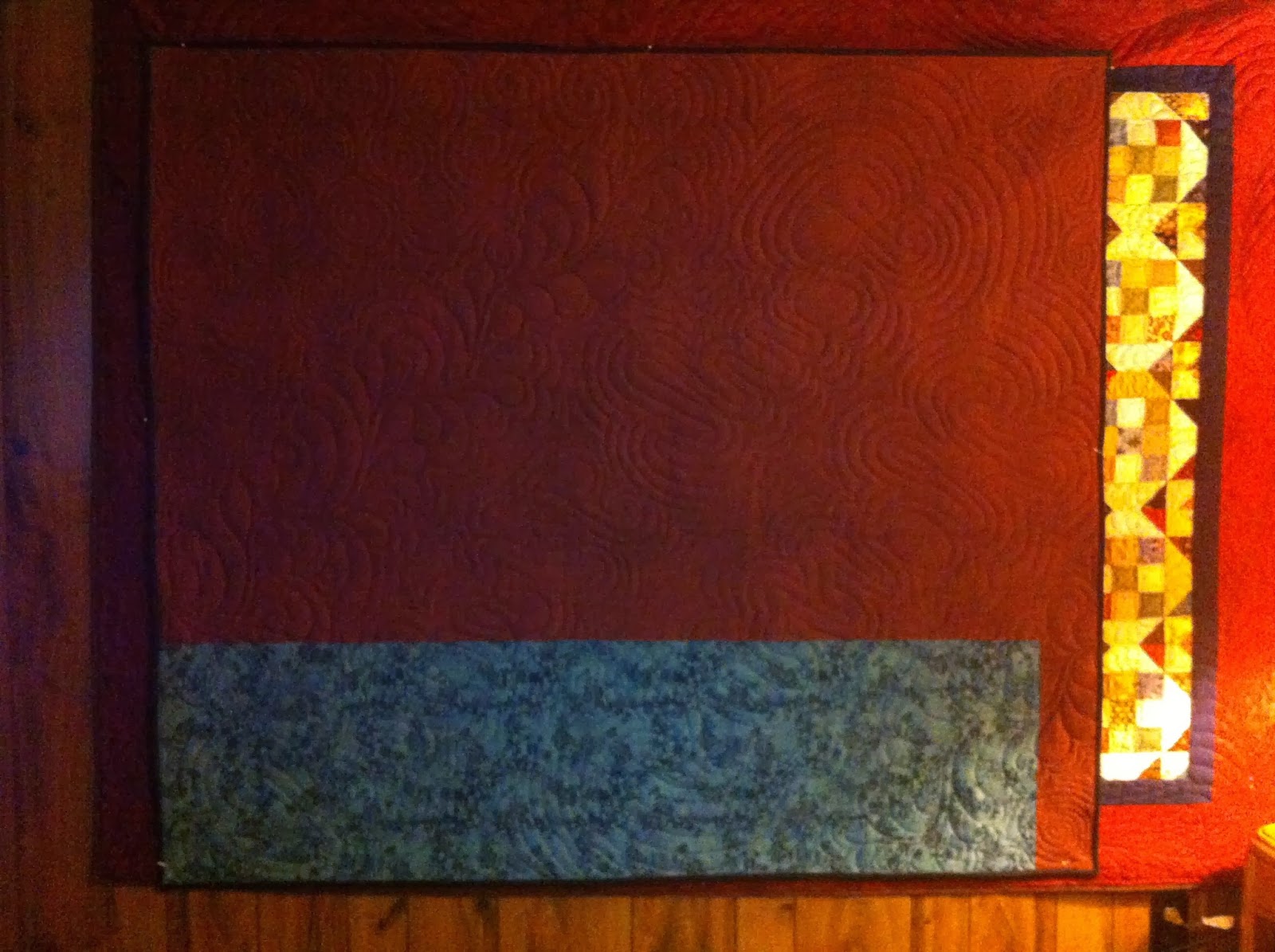 Katie's Quilts and Crafts: Quilt made of Silk Neck Ties