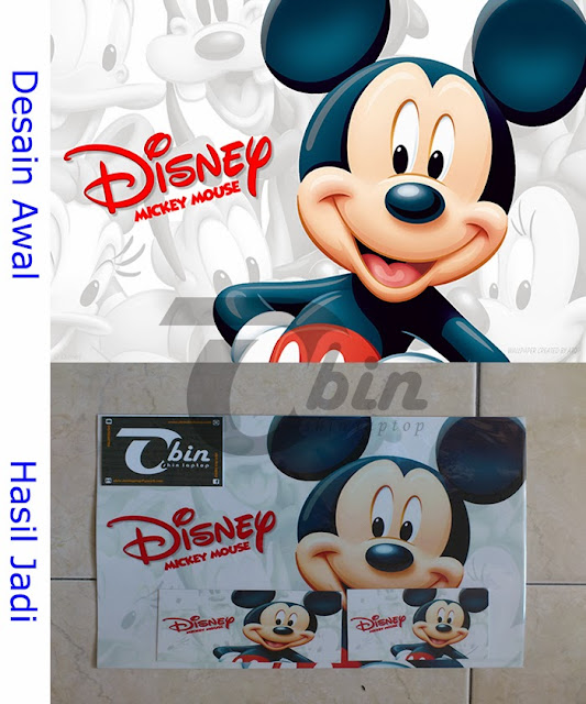 Skin Laptop Mickey Mouse - Jual Sticker Laptop Custom Surabaya