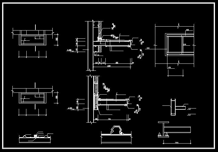CAD Drawings Free Download: Steel Structure Details - CAD Drawings Download