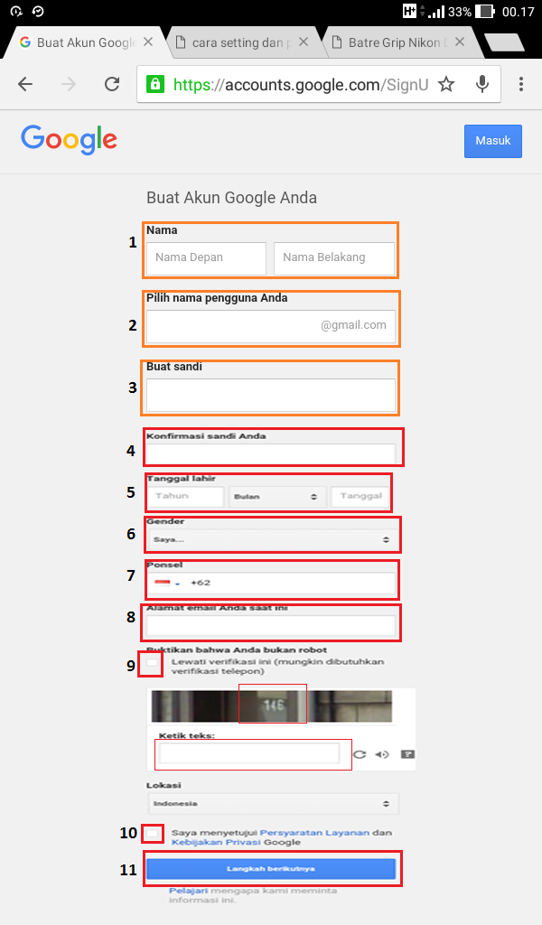BUAT AKUN GMAIL Cara Daftar Akun Email Gmail Masuk Gratis Terbaru | APK ...