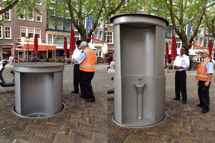 Every Country Needs One Of These Pop Up Public Toilets (2 pics) - World ...