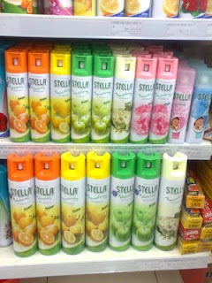 ILHAM ARIEL HIT: STELLA pengharum ruangan, Mobil dan Telepon