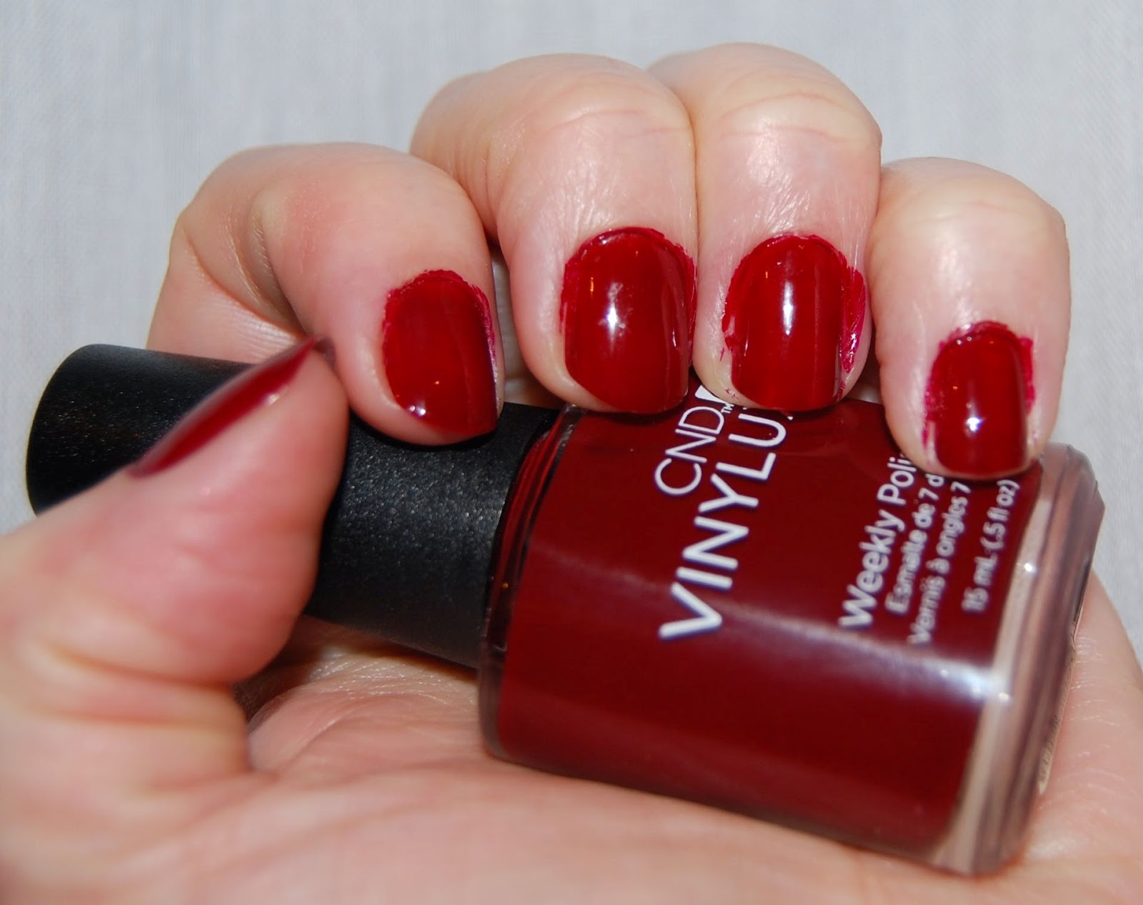 beauty squared: CND Vinylux Weekly Polish in Bloodline Review, Photos ...