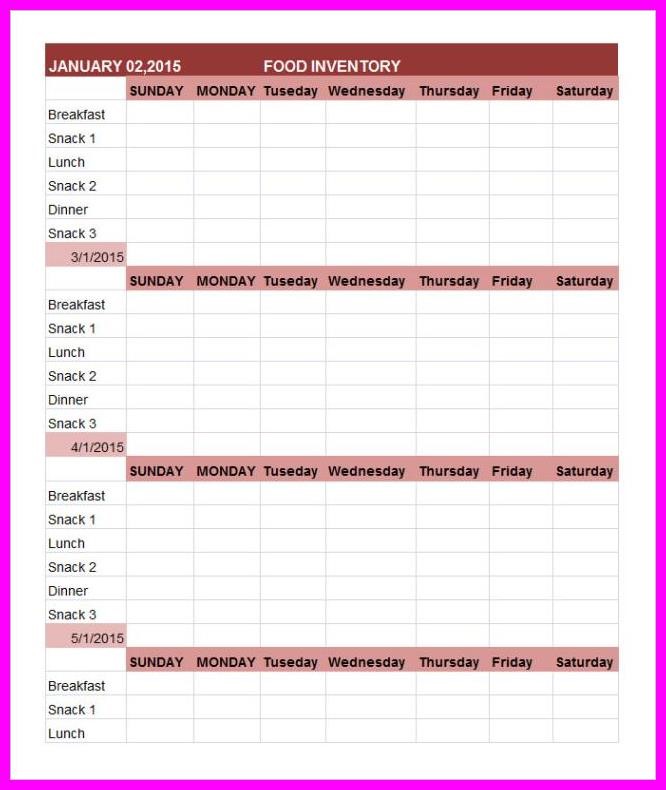 16 Kitchen Stock Control Sheet - T6IZ GORDON WILKINS'S BLOG