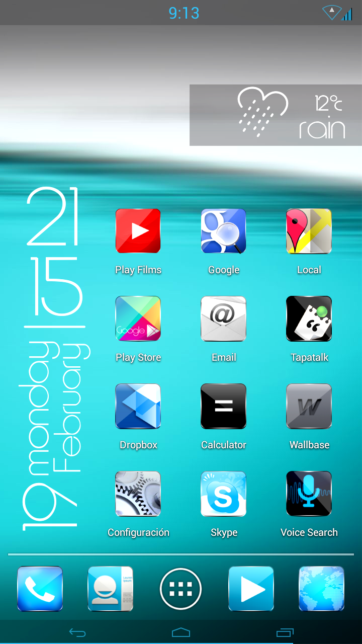 Studio Android Design themes icon pack: Android 4.4 Kit Kat Concept HD ...