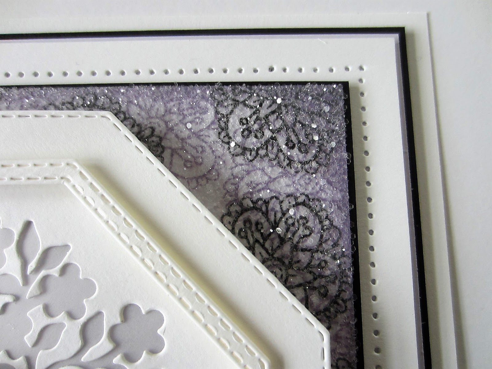 PartiCraft (Participate In Craft): Framed Negative Card