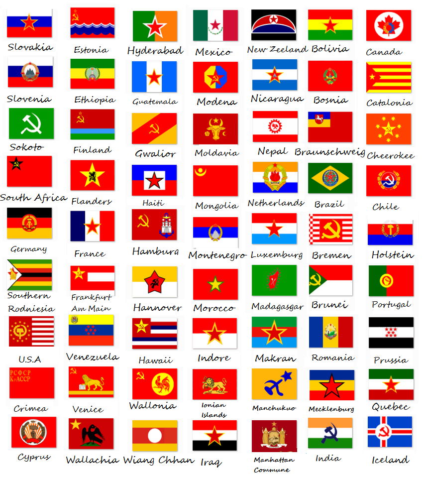 The Left Chapter: Victoria 2's Communist Flags