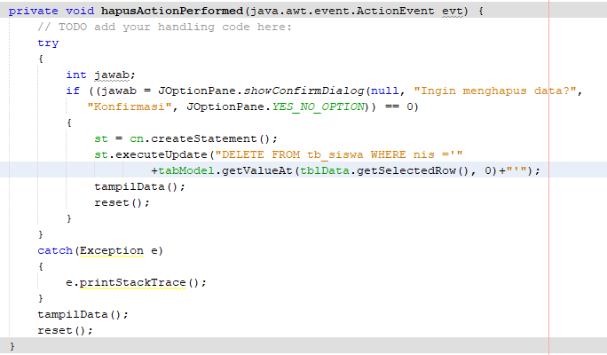 Tutorial Membuat Aplikasi CRUD dengan Java dan MySQL