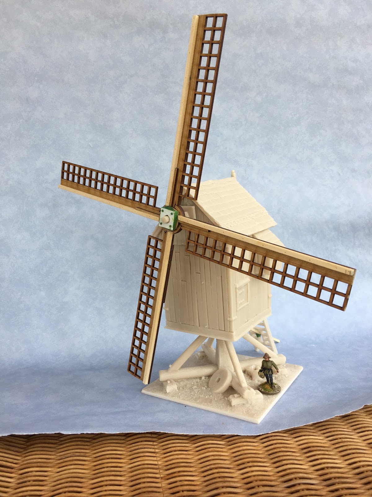 Harness and Array: Post Mill - in progress