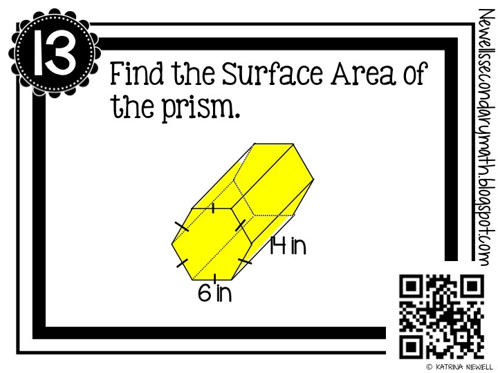 Surface Area of Prisms | Mrs. Newell's Math