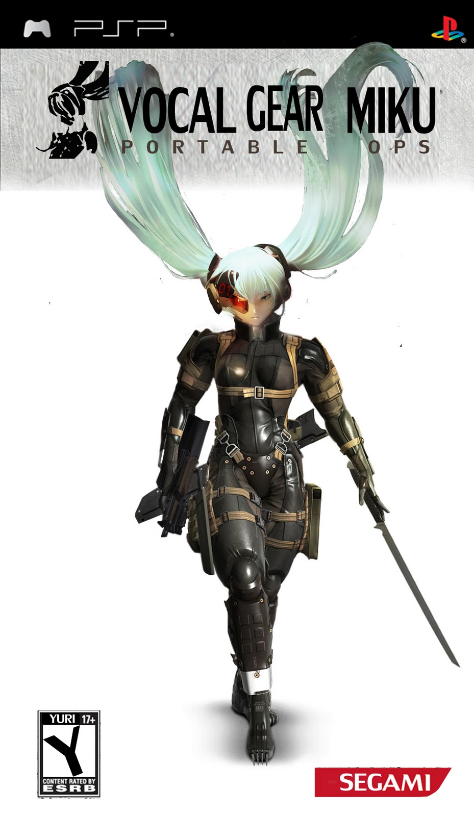 prida portfolio: รีทัสภาพ Metalgear Solid กับ MIKU