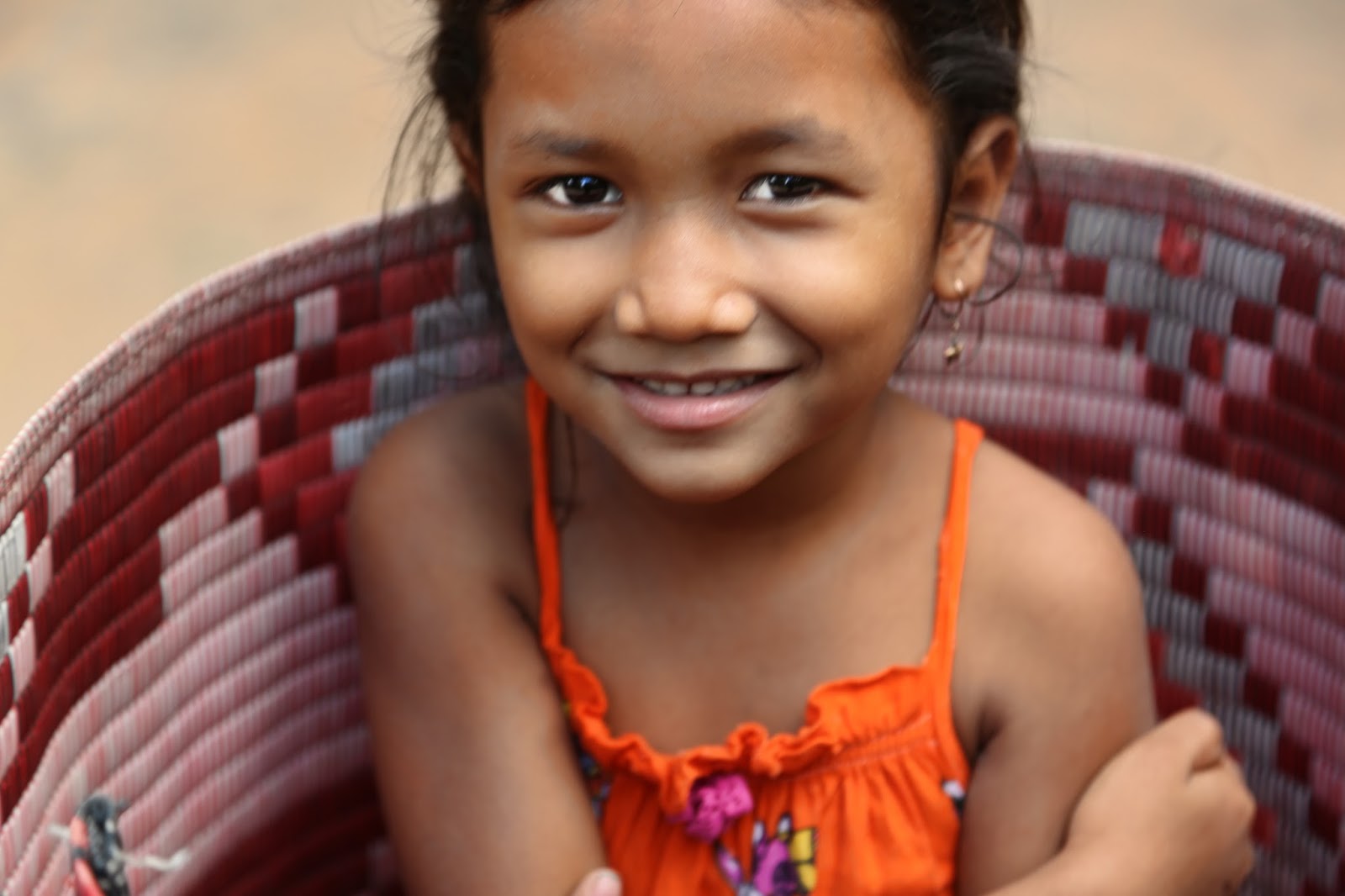 Chuck Kuhn's Cambodia : Cambodia Children Love and Smile