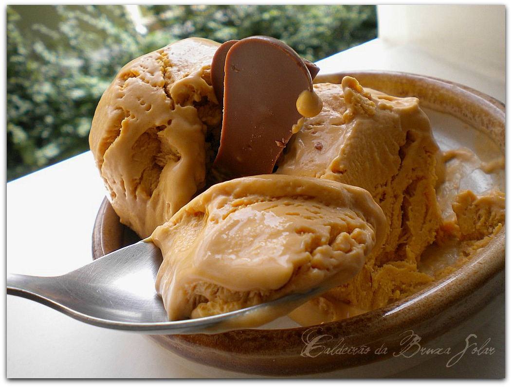 Receitas do Caldeirão : Sorvete de "Dulce de Leche"