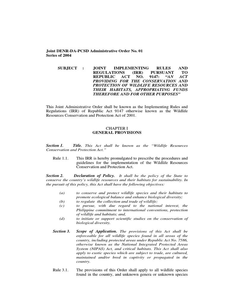 ra 9147 - philippin news collections