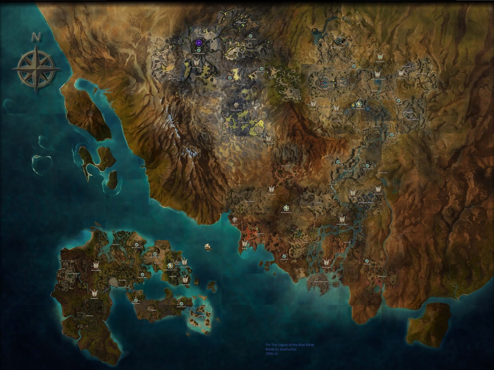 Sora's Pictures of Various Cool Stuff: Largest Game Maps
