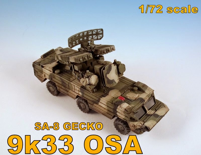 Gulumik Military Models: 9k33 OSA (SA-8 GECKO) 1/72 - GALLERY