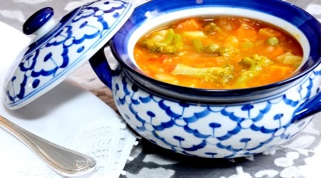 Receita: Sopa de Legumes Simples