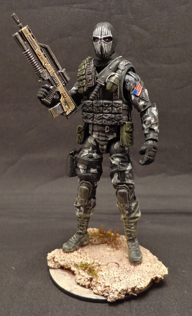 Stronox Custom Figures: Call Of Duty Ghosts Logan T. Walker
