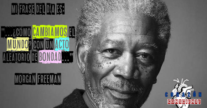 FRASES DEL DÍA, MOTIVACIÓN Y ALGO MÁS: Morgan Freeman