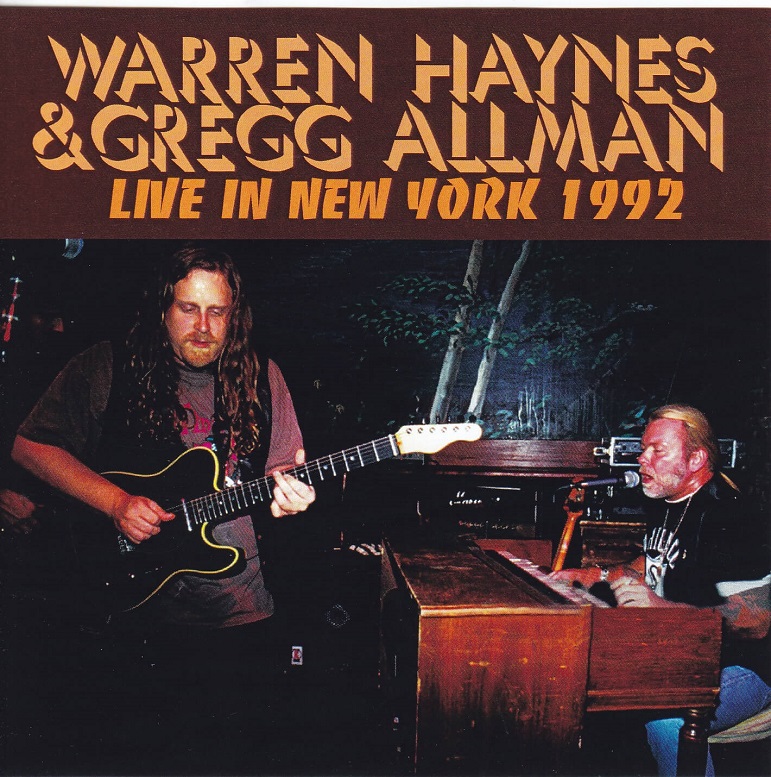 T.U.B.E.: Warren Haynes & Gregg Allman - 1992-08-31 - New York, NY (SBD ...