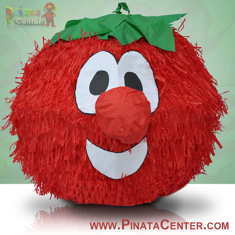 Pinata Center Online Store: Veggie Tales Tomato Pinata Party 100% ...