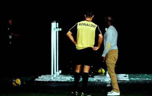 PARIS: Castrol film about Cristiano Ronaldo