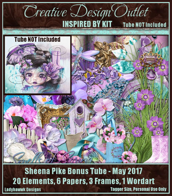 Always' Creations: CDO LadyHawwk Designs and Sheena Pike